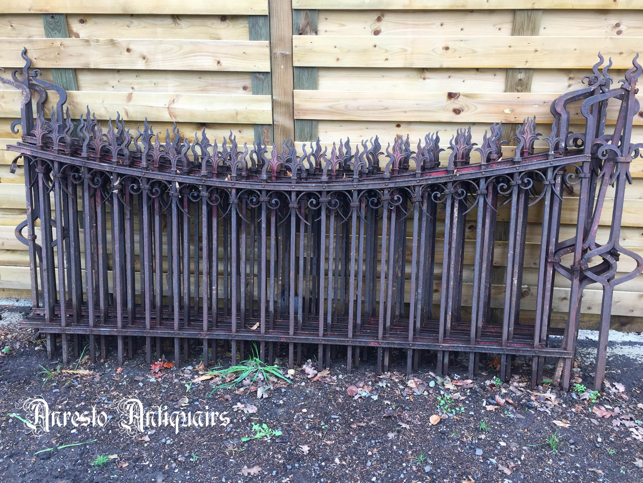Bouw-Antiek gietijzer hekwerk. Exclusieve ijzeren hekken antieke ...